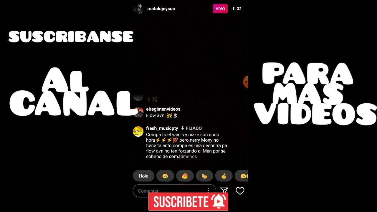 El Yainis & Matalo Jeison Preview Improvisando live Instagram - YouTube