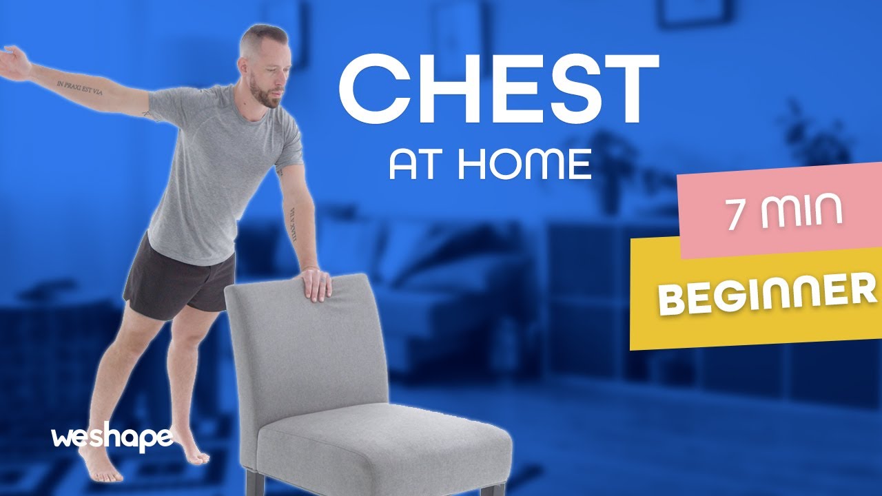 7 Minute Beginner Bodyweight Chest Workout - YouTube