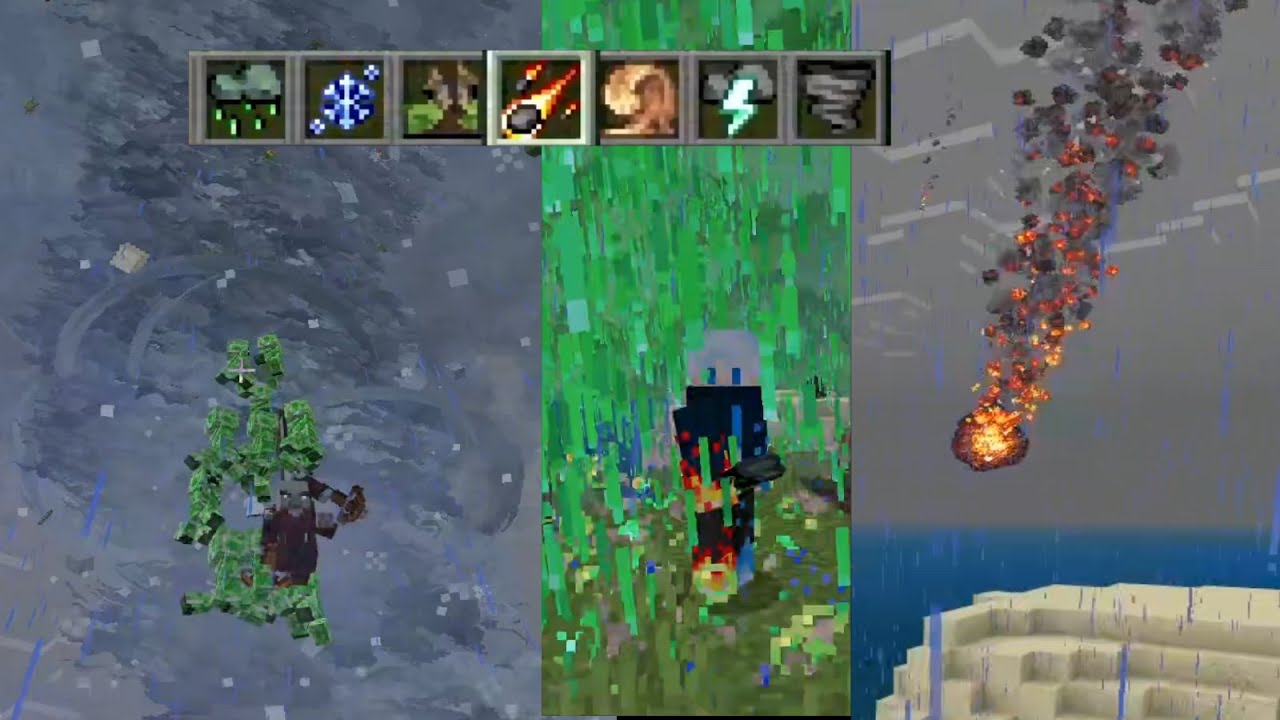 7 desastres naturais Insane Disaster Addon (1.21) – MCPE/Bedrock Mod ...