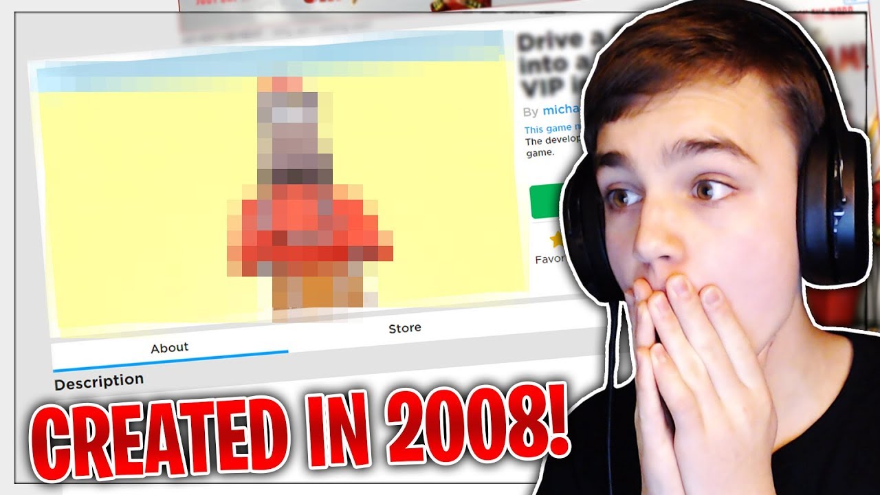 REVISITING THE FIRST ROBLOX GAMES I PLAYED FROM 2008!! - YouTube