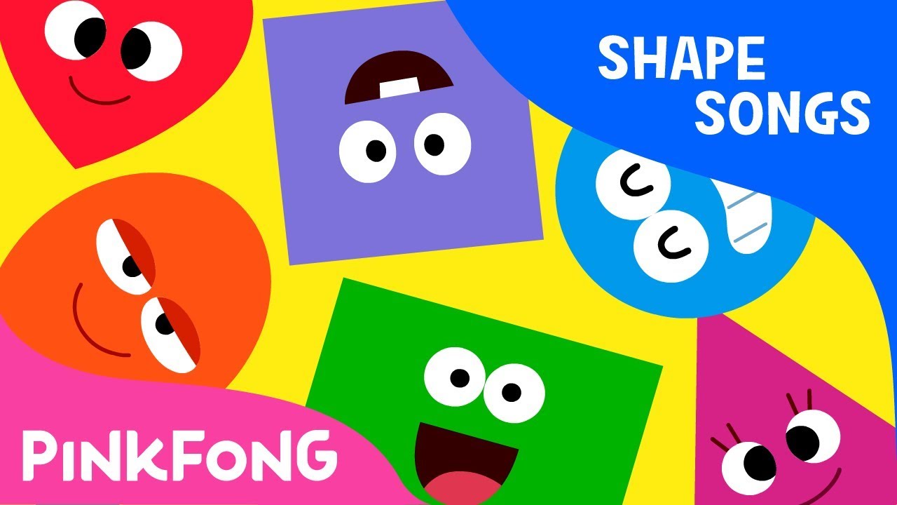 2D Shapes Song for Kids 🔺🔵 | Learn Basic Shapes Fast 🎉 - YouTube