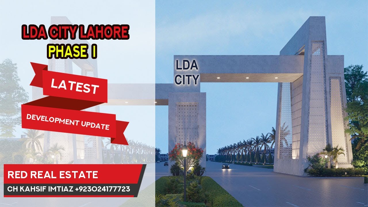 LDA City Lahore Phase 1 | Latest Development | Plot Prices | Future ...