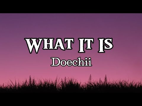 What It Is - Doechii (Lyrics) - YouTube