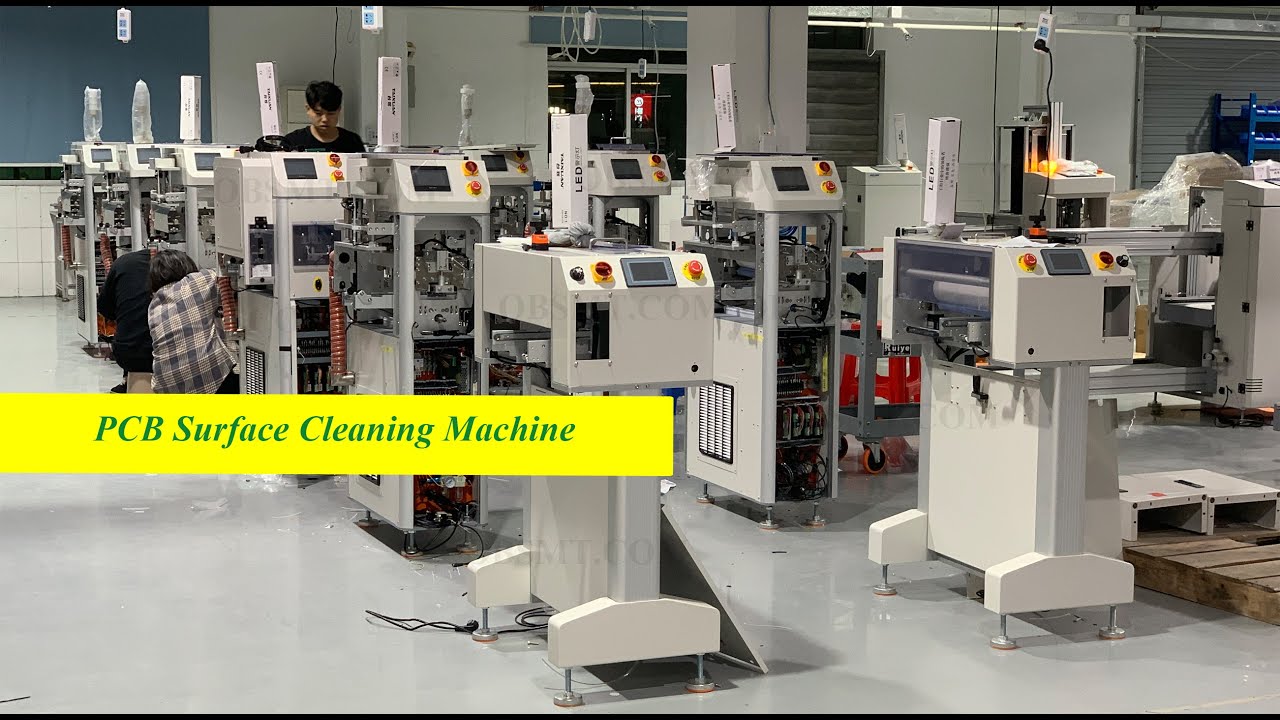 PCB Surface Cleaning Machine,PCB Handling Machine-OBSMT(OUBEL GROUP) - YouTube