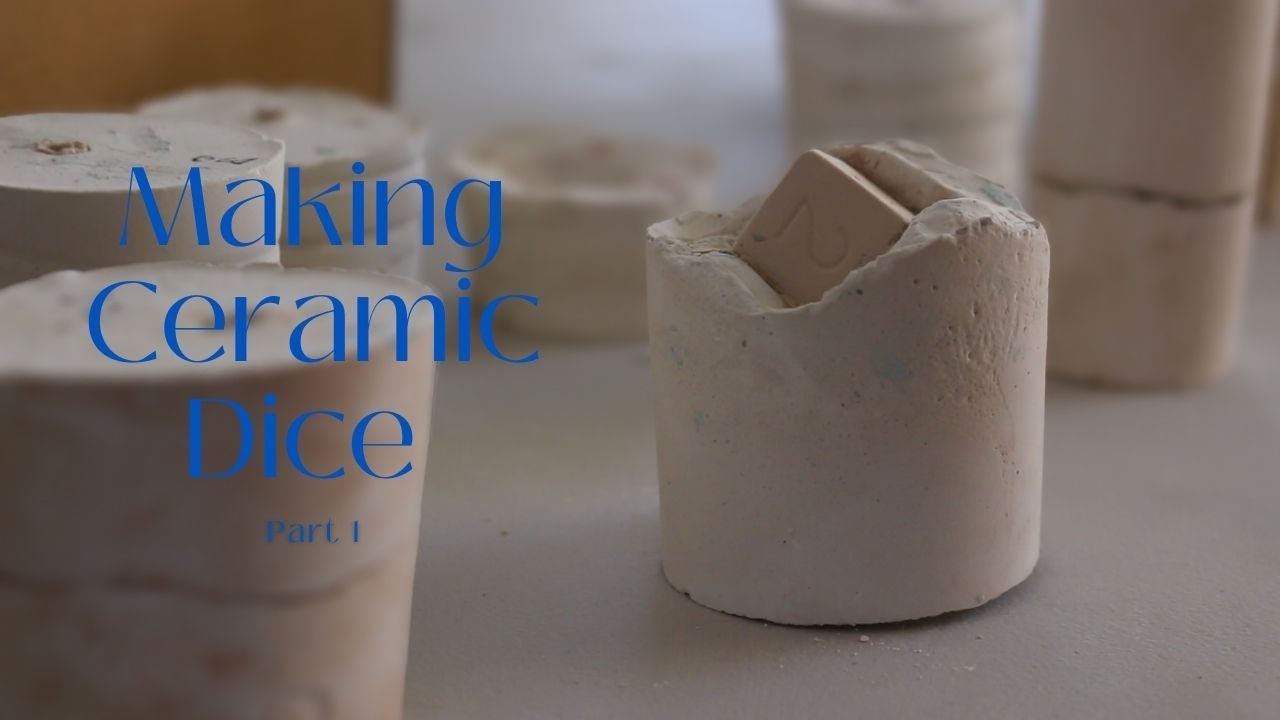 Making Ceramic Dice l part 1 - YouTube