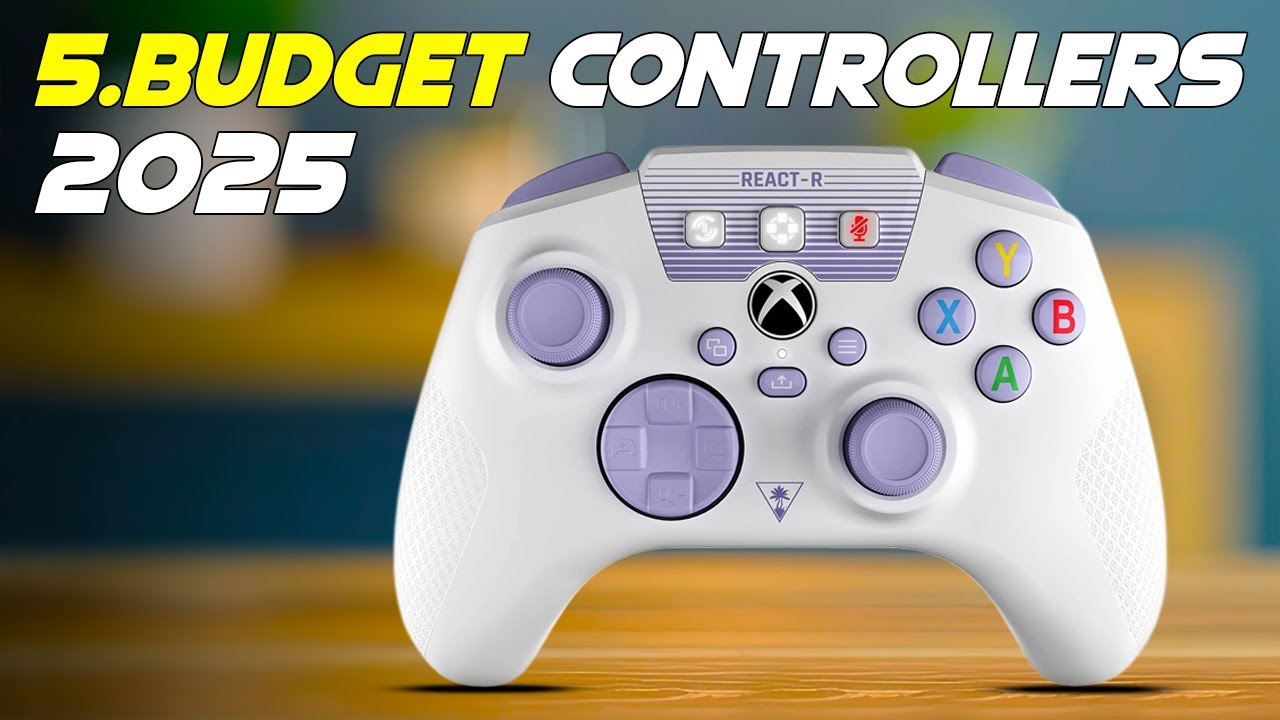 Top 5 Best Budget PC Controllers for 2025 - YouTube