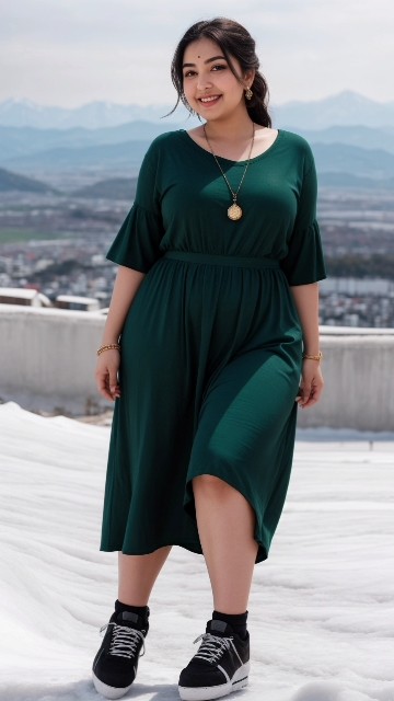 [4K] Real Indian Al Art Lookbook Indian Charm Meets Autumn confidence ...