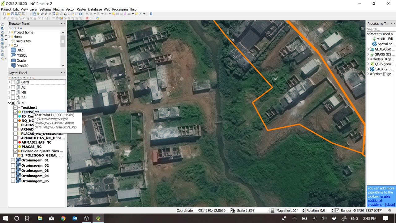 5 Create And Edit Lines In QGIS Crie E Edite Linhas No QGIS YouTube 5 Create And Edit Lines In QGIS Crie E Edite Linhas No QGIS YouTube