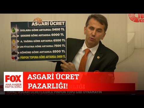 Asgari ücret pazarlığı! 12 Aralık 2021 Gülbin Tosun ile FOX Ana Haber Hafta Sonu