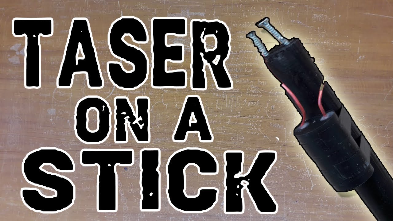The Taser-On-A-Stick - YouTube