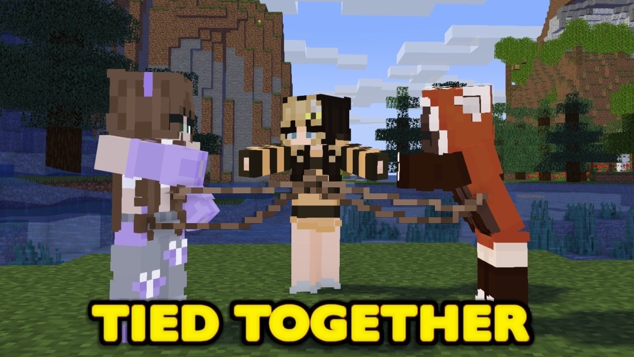 Minecraft, But we're ALL Tied Together - YouTube