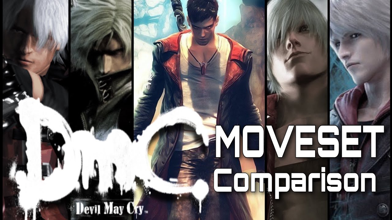 DmC: Devil May Cry Moveset Comparison - YouTube