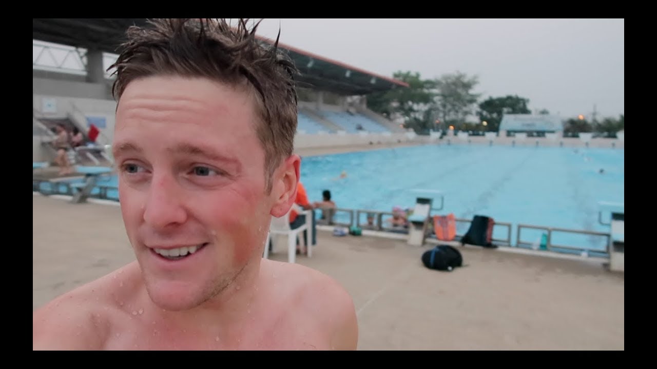 Training for Ironman 70.3 Triathlon Racing Day 4 - YouTube