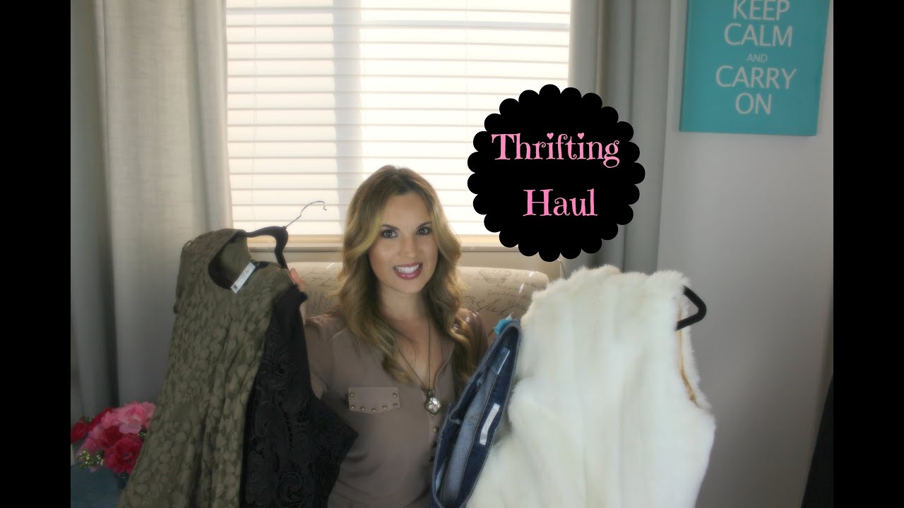 Thrifting Haul - YouTube