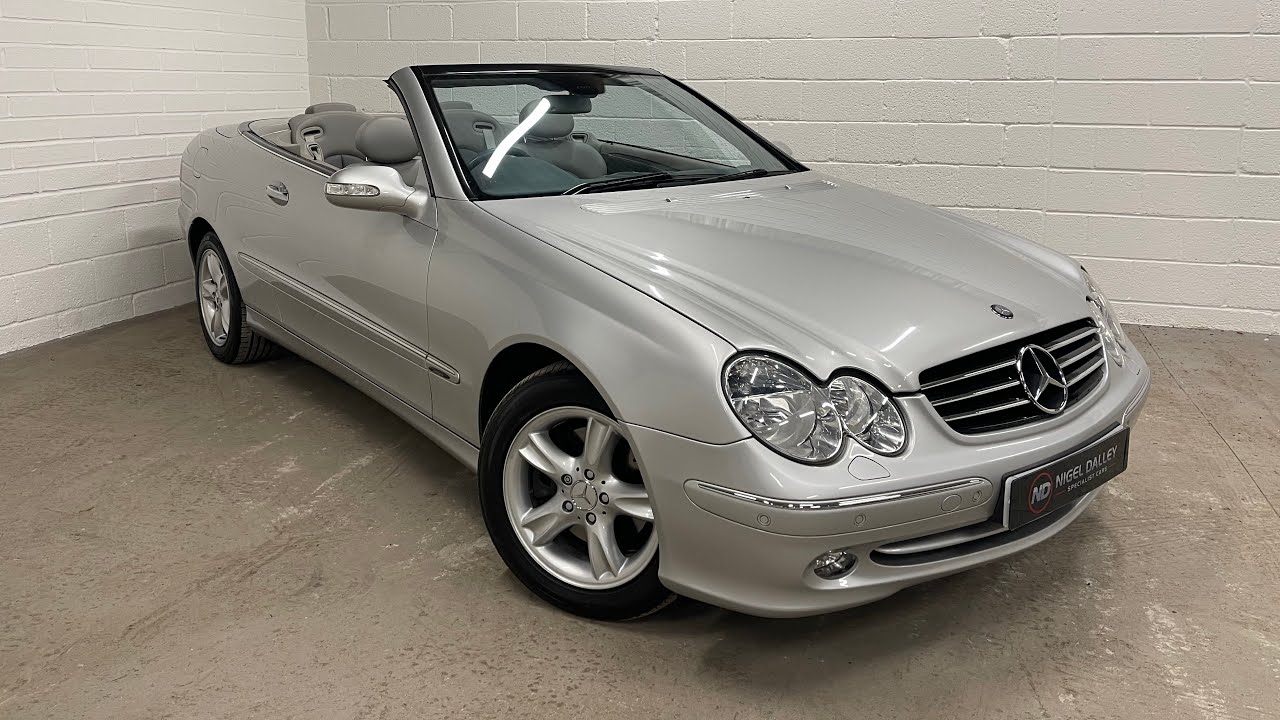 2004 Mercedes CLK 240 Avantgarde Convertible - YouTube
