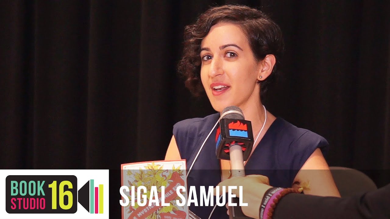 Sigal Samuel Talks 'The Mystics of Mile End' At Her First American Book Signing - YouTube