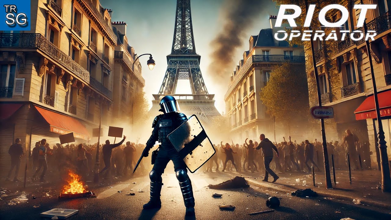 Riot Operator - Trying to Control Riots Protesting about Fuel Taxes in ...