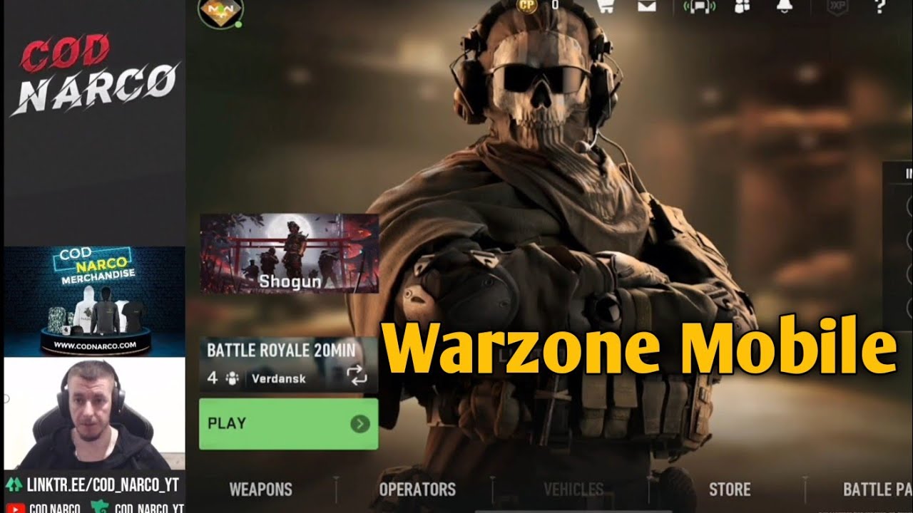 CoD Narco Playing Warzone Mobile | Call Of Duty Warzone Mobile On Ipad ...