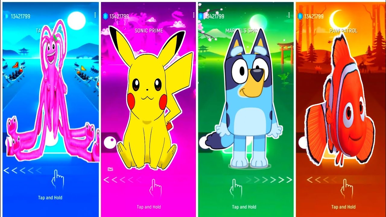 Mommy_Long_Legs_Poppy_Chapter_2🆚POKÉMON_Detective_Pikachu🆚Bluey🆚Finding ...