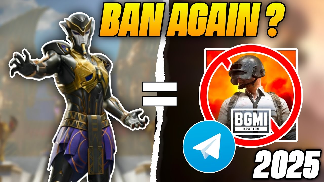 😱 BGMI BAN AGAIN IN 2025 ? / BGMI BAN LETEST NEWS / BGMI BAN NEWS - YouTube