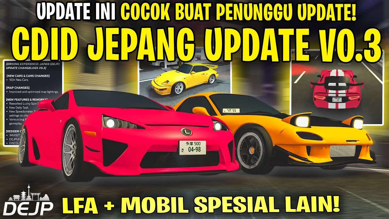UPDATE CDID VERSI JEPANG V0.3 RILIS ! BUAT NUNGGU UPDATE CDID V2.0 ...