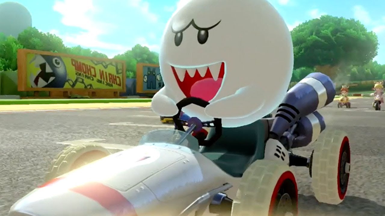 Mario Kart 8 Deluxe - Shell Cup (Mirror Race) - King Boo Gameplay ...