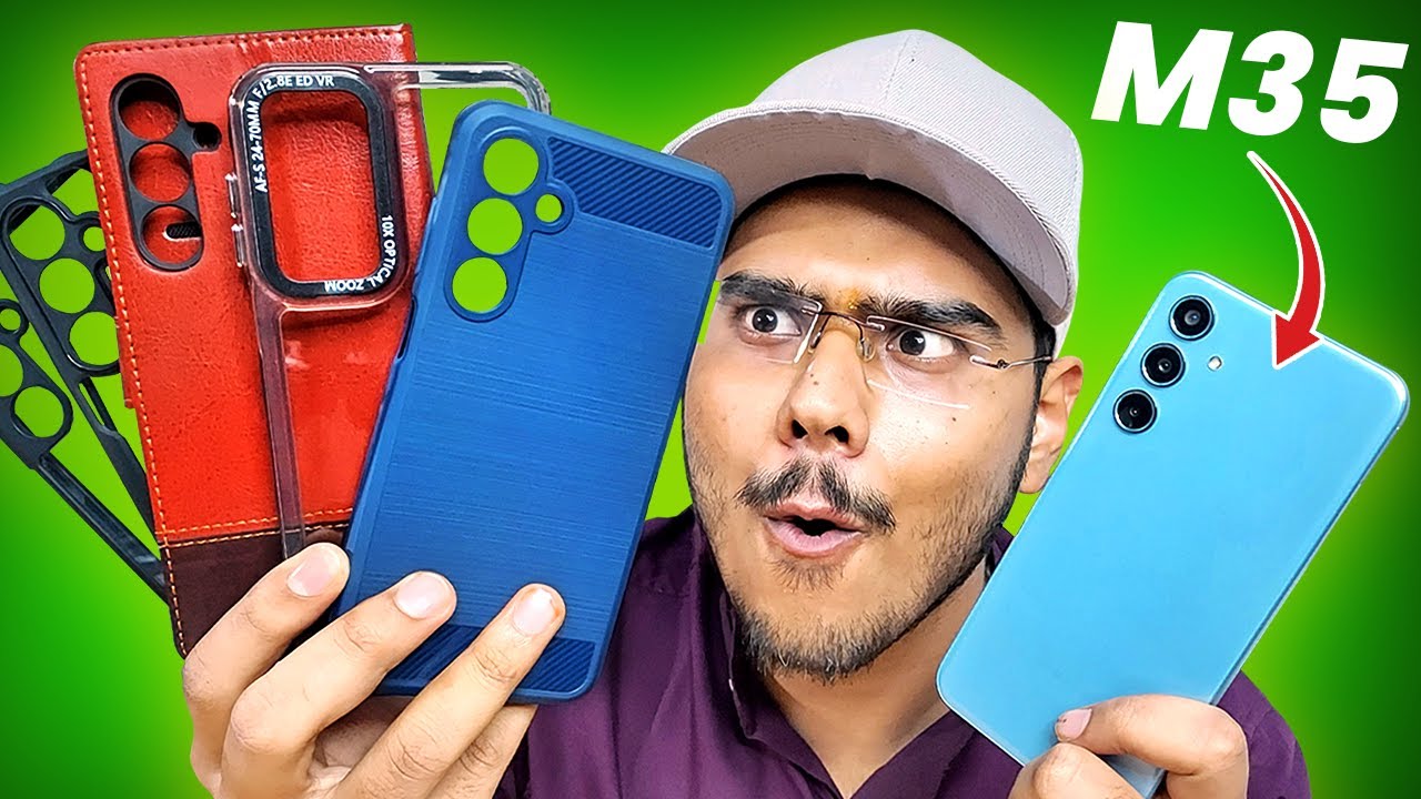 Samsung M35 5G Best Back Cases|Rugged, Shockproof, Leather, Hard Case ...