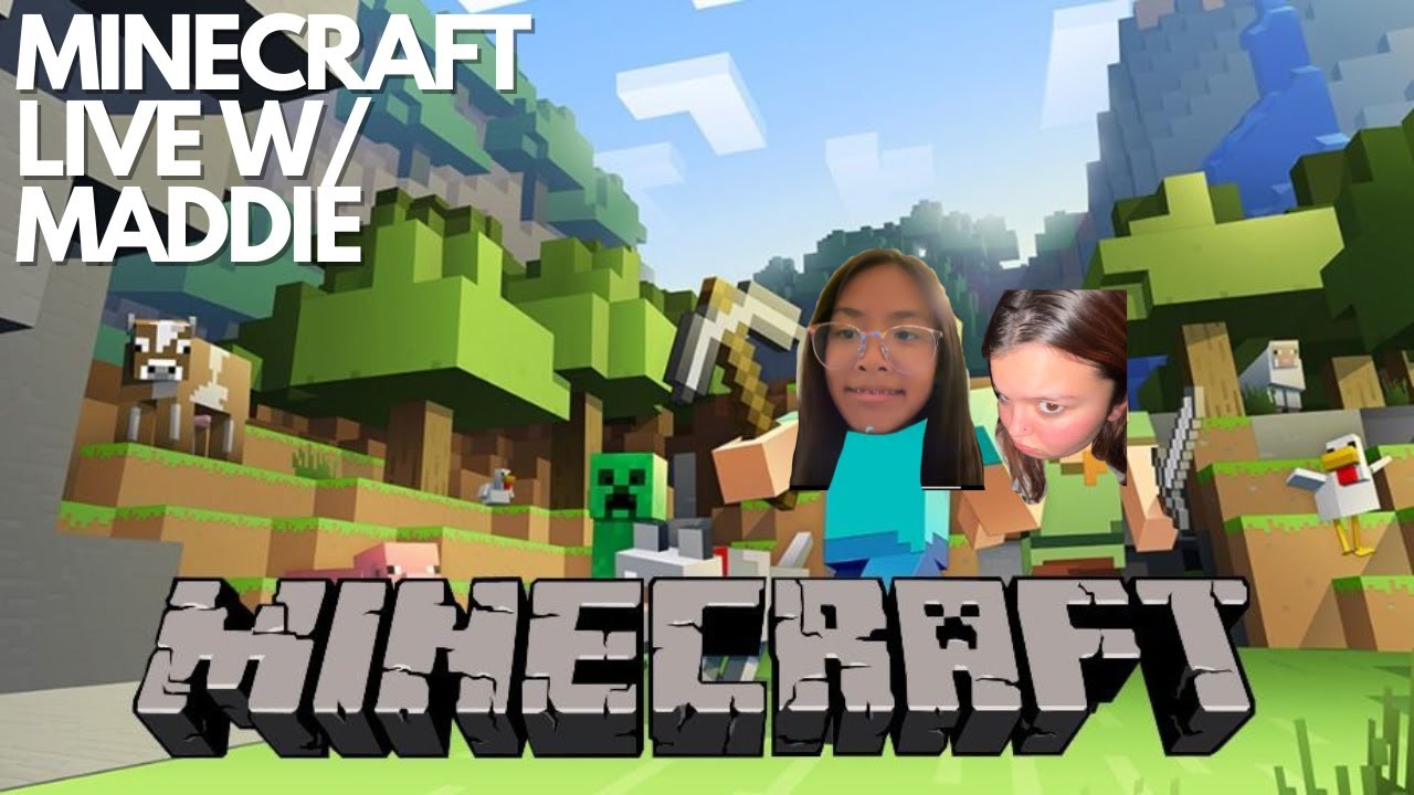 Minecraft LIVE with maddie! | yikesadri - YouTube