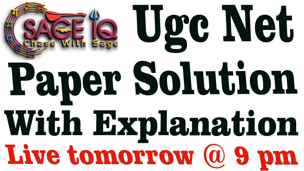 Ugc Net Music Paper Solution With Explanation #ugcnetmusic #mptetmusic ...