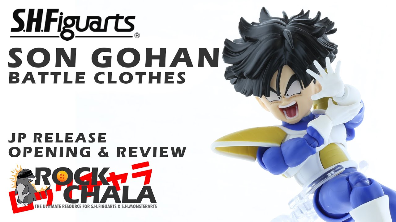 【Rockchala】S.H Figuarts Dragon Ball Z Son Gohan Battle Clothes Japan ...