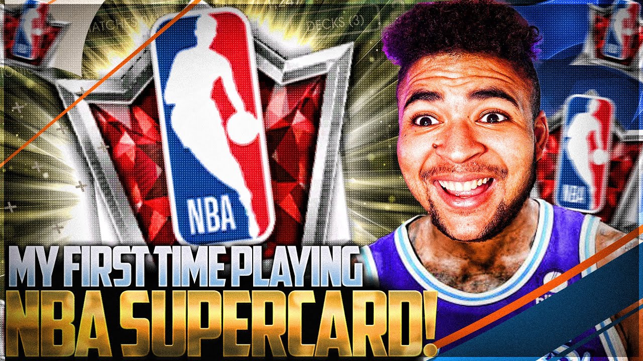 MY FIRST TIME PLAYING NBA SUPERCARD!! - YouTube