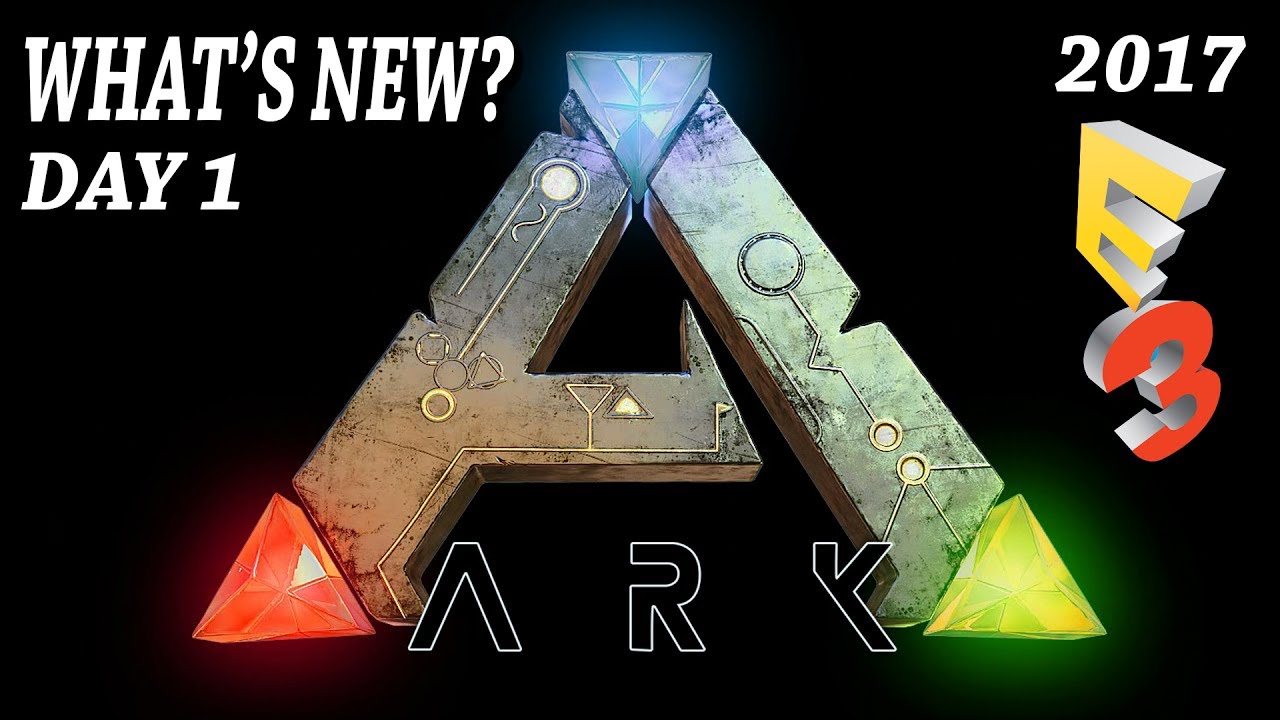 ARK E3 DAY 1 NEWS! PC CAN CROSS PLAY WITH CONSOLE?! Ark Survival ...