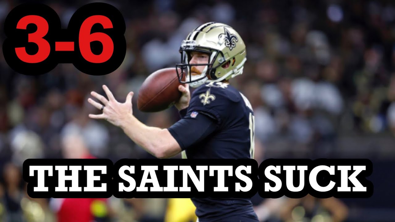 The Saints are a BAD Football Team - YouTube