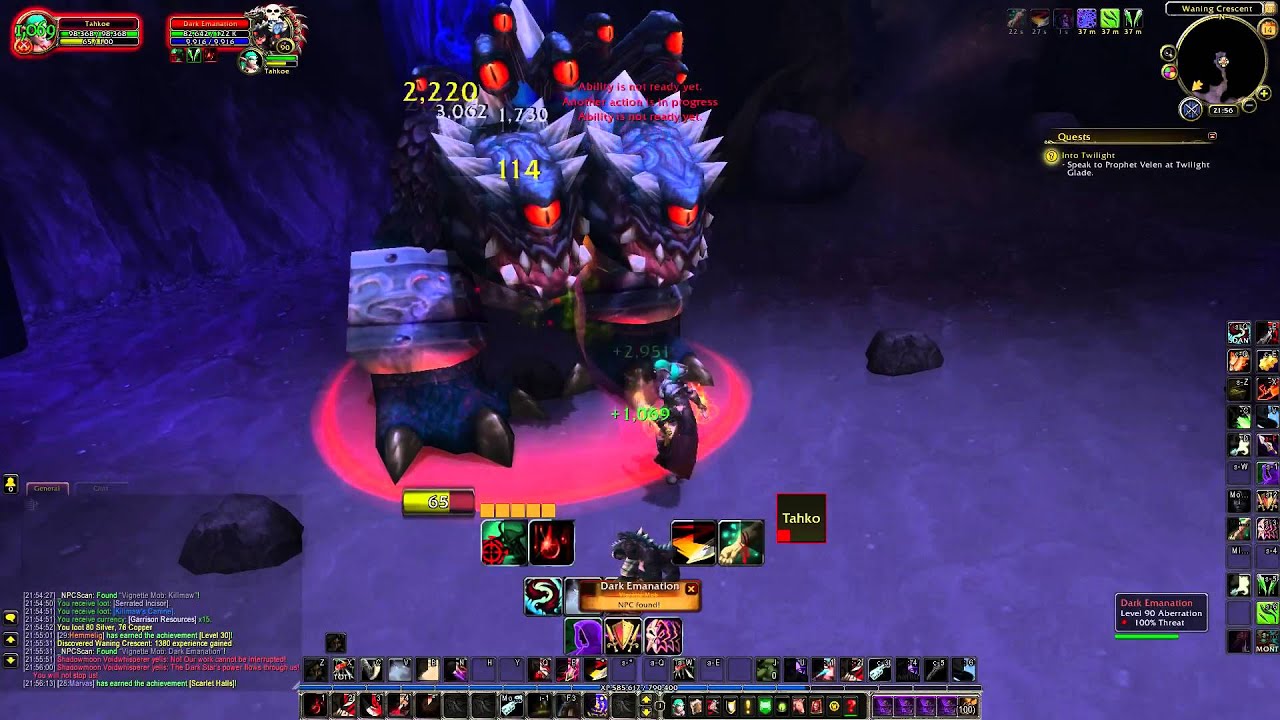 Where is Dark Emanation - World of Warcraft - YouTube