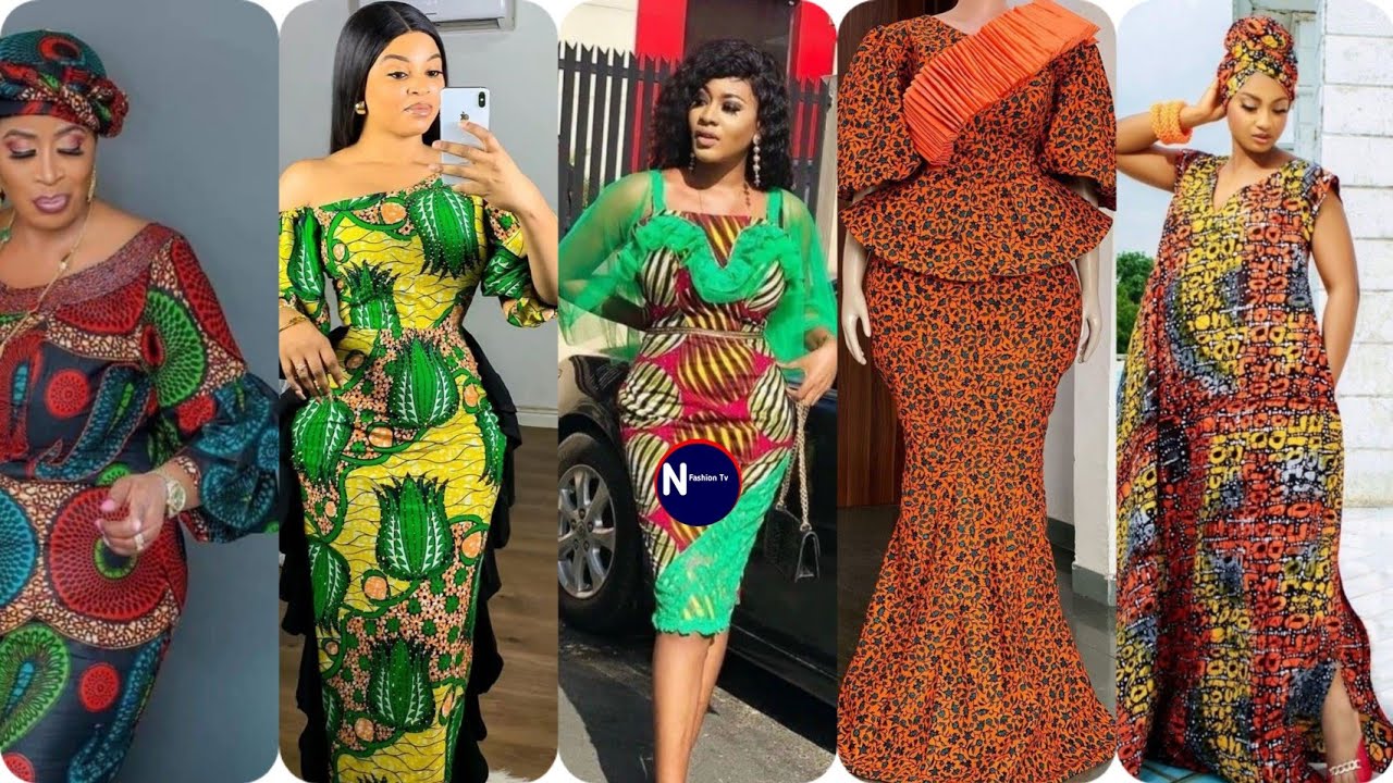 MISHONO MIPYA YA VITENGE ANKARA ASOEBI NEW FASHION DESIGN AFRICA PRINT ...