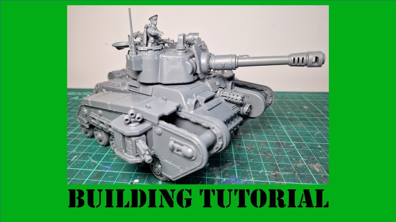 Building tutorial - Rogal Dorn Battle Tank - Astra Militarum 40k - step ...