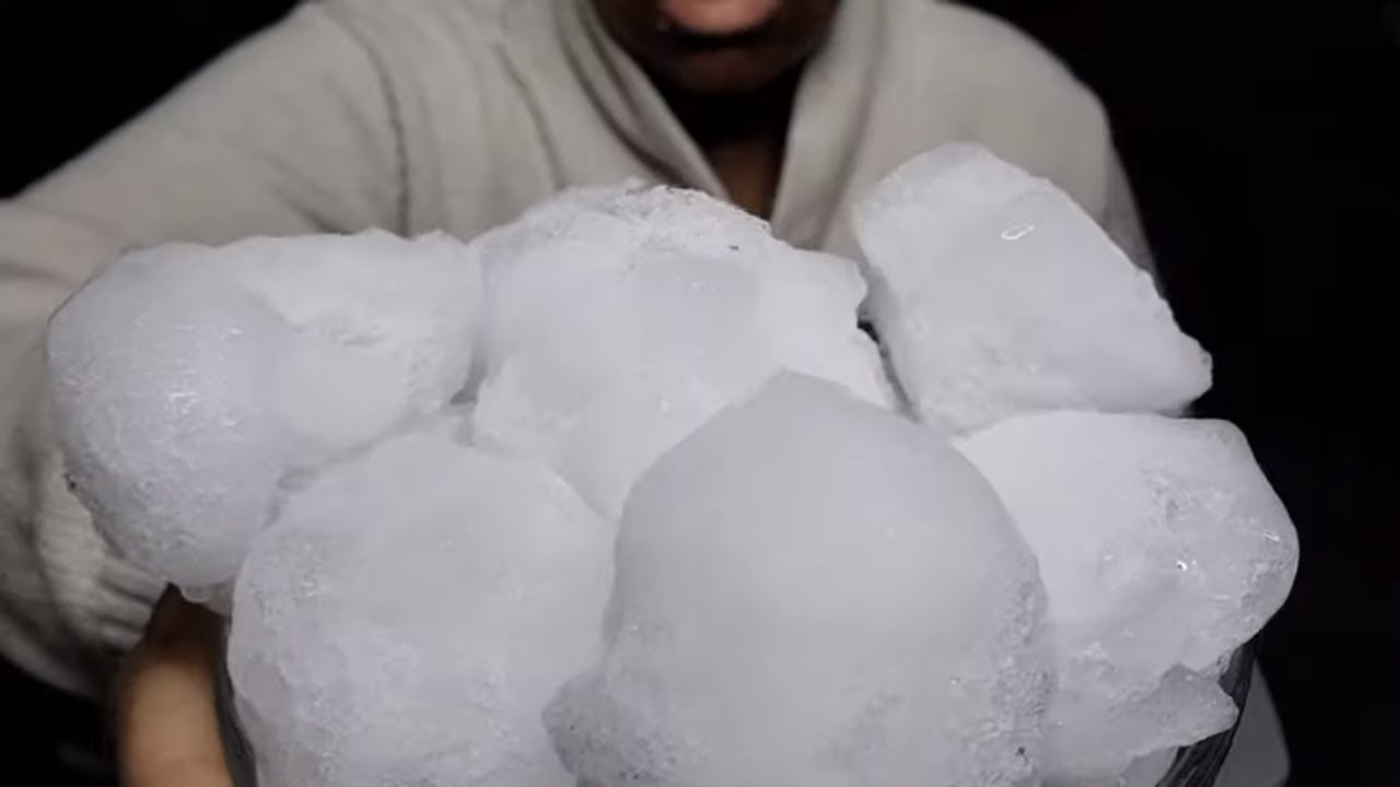REFROZEN POWDERY ICE BALLS FROZEN FOR OVER A WEEK | REQUEST VIDEO | # ...