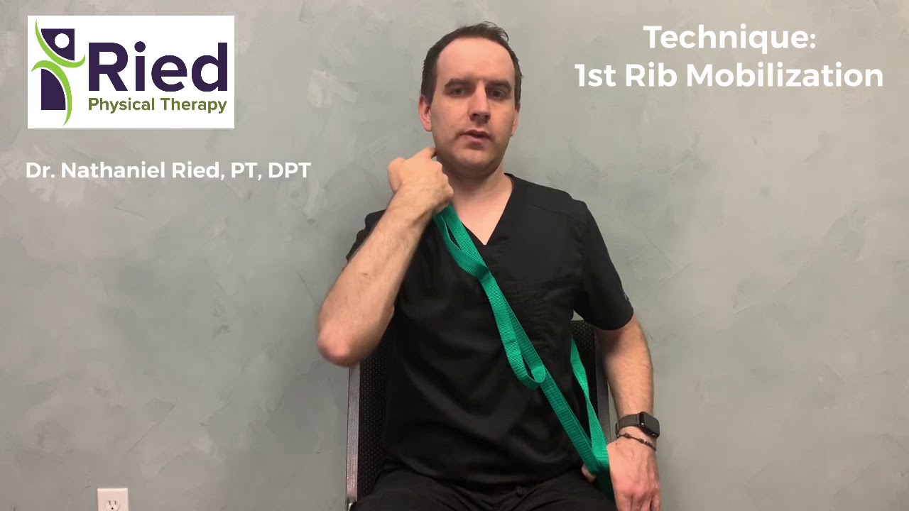 1st Rib Mobilization - YouTube