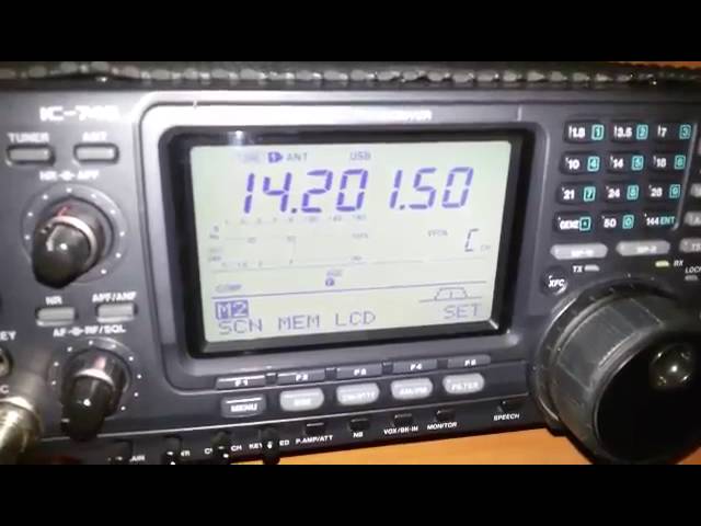 3CX1500 ( 8877 ) IN 144 MHZ HOME BREW F5MAG qro big power @darknessninja13