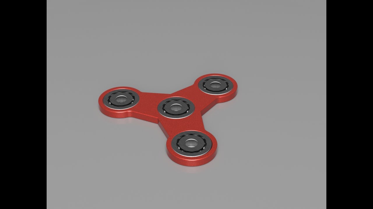 Fidget Spinner Autodesk Fusion 360 Youtube