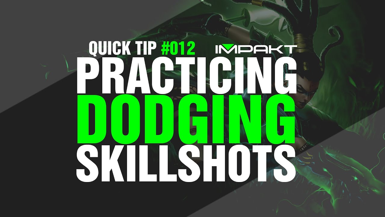 Quick Tip #012 - Practicing Dodging Skill Shots (League of Legends ...
