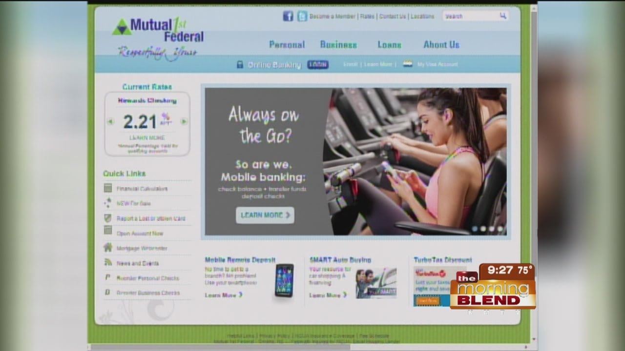 Mutual 1st Federal Credit Union 7-15-15 - YouTube