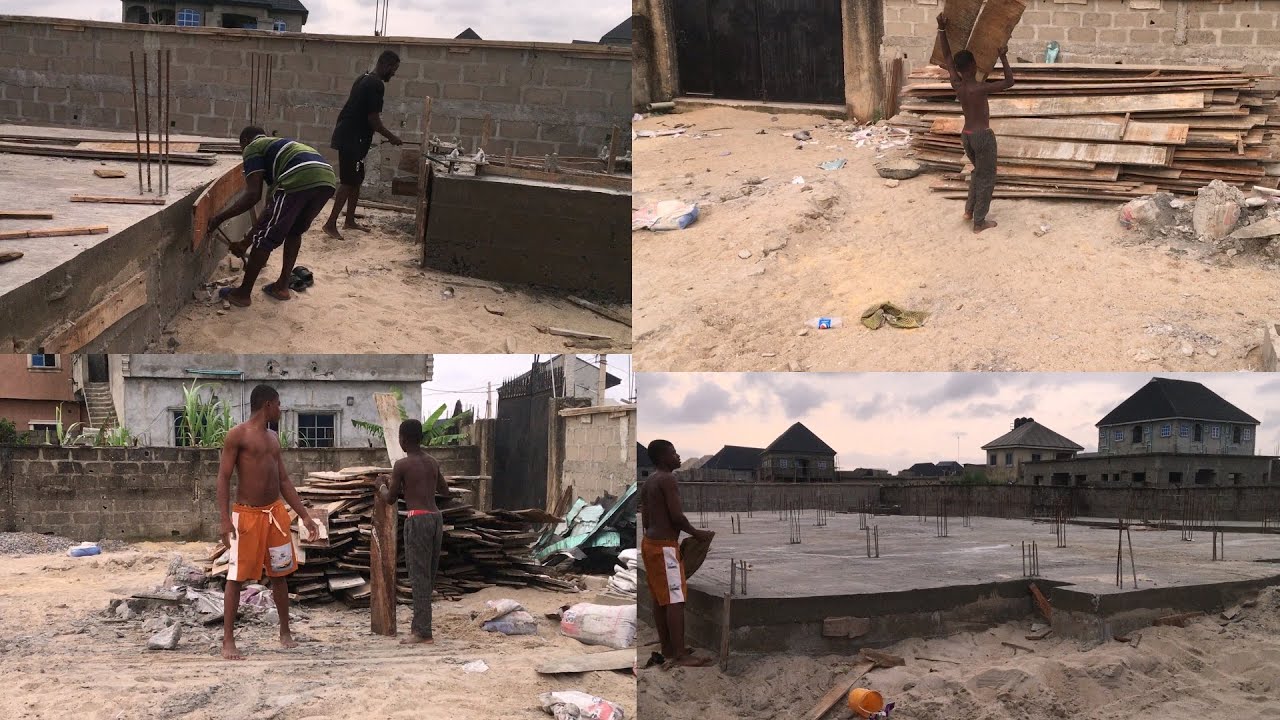 REMOVING THE GERMAN FLOOR CASTING WOOD || ARRANGING THE WOOD || GETTING ...