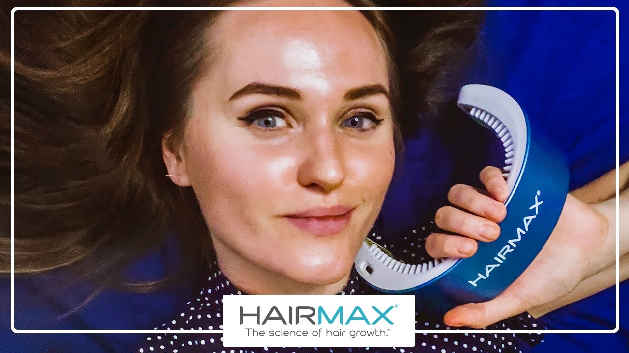 HairMax LaserBand 41 - the 3 minute hair growth treatment! - YouTube