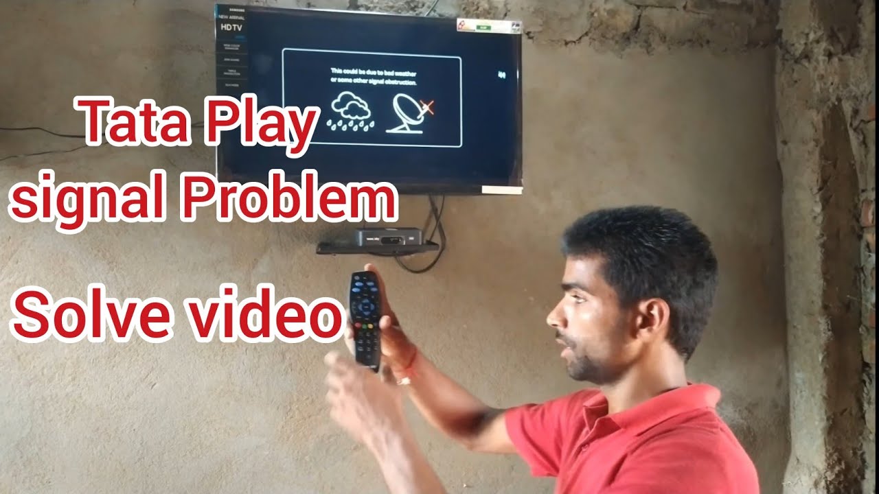 Tata Play Signal Problem Solve video / How to Tata Play - YouTube