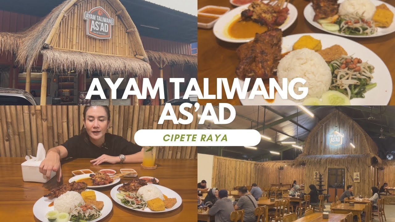 AYAM TALIWANG CITA RASA ASLI NTB | AYAM TALIWANG AS'AD - YouTube