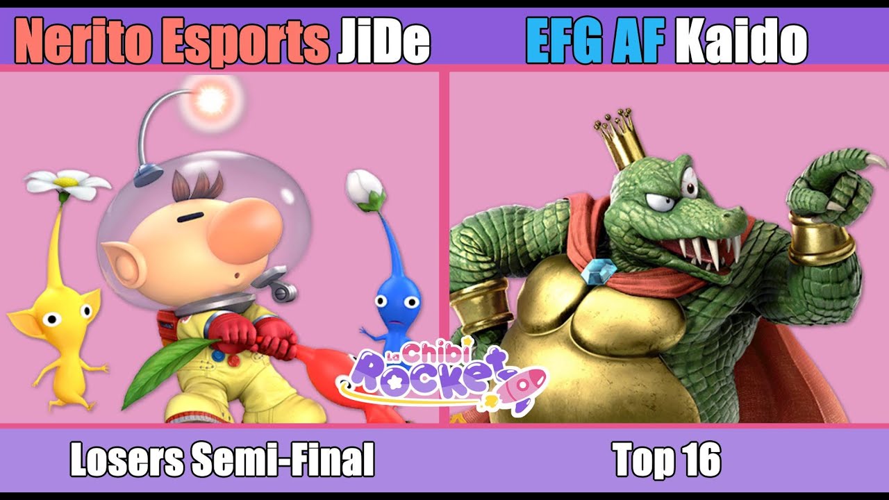 Smash X Chibi Rocket 2025 - Losers Semis - NE Jide(Olimar) vs EFG AF Kaido(King K Rool) - YouTube