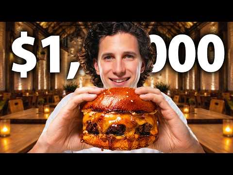 Probando HAMBURGESAS de $1 vs $1,000