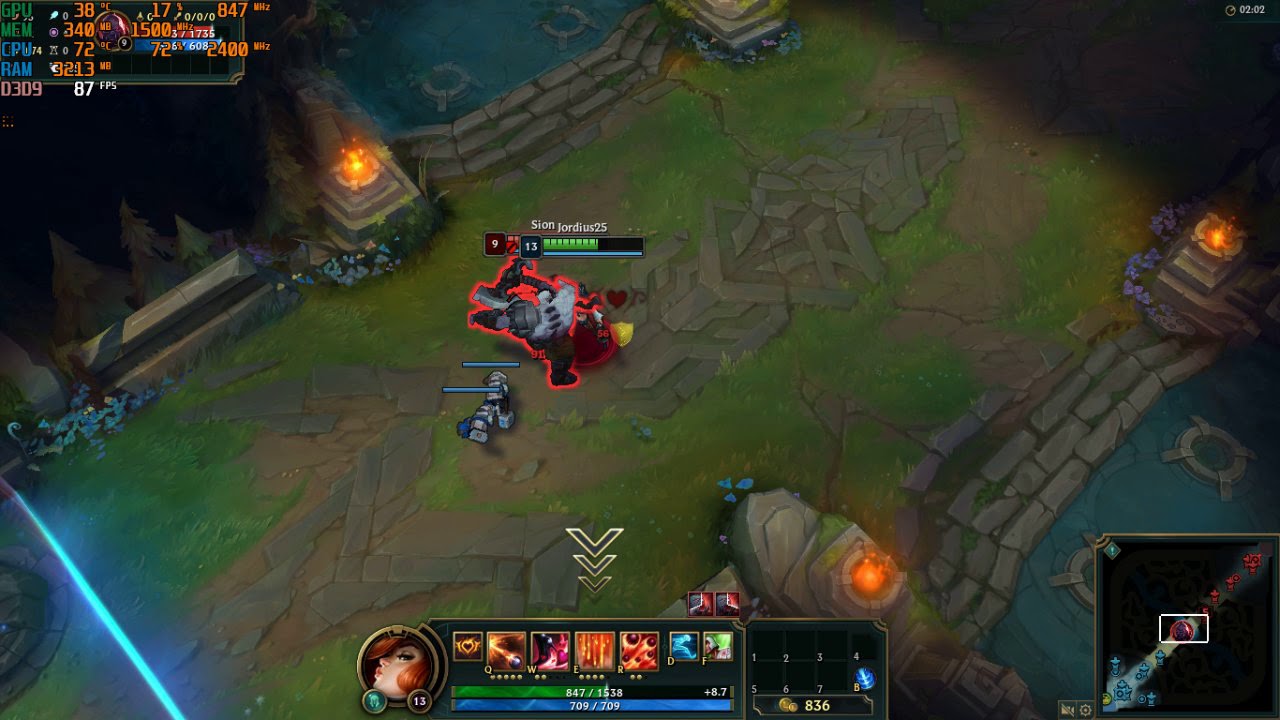 League of Legends ,Core 2 quad q6600 ,4 giga ram,r7 360 2 giga - YouTube