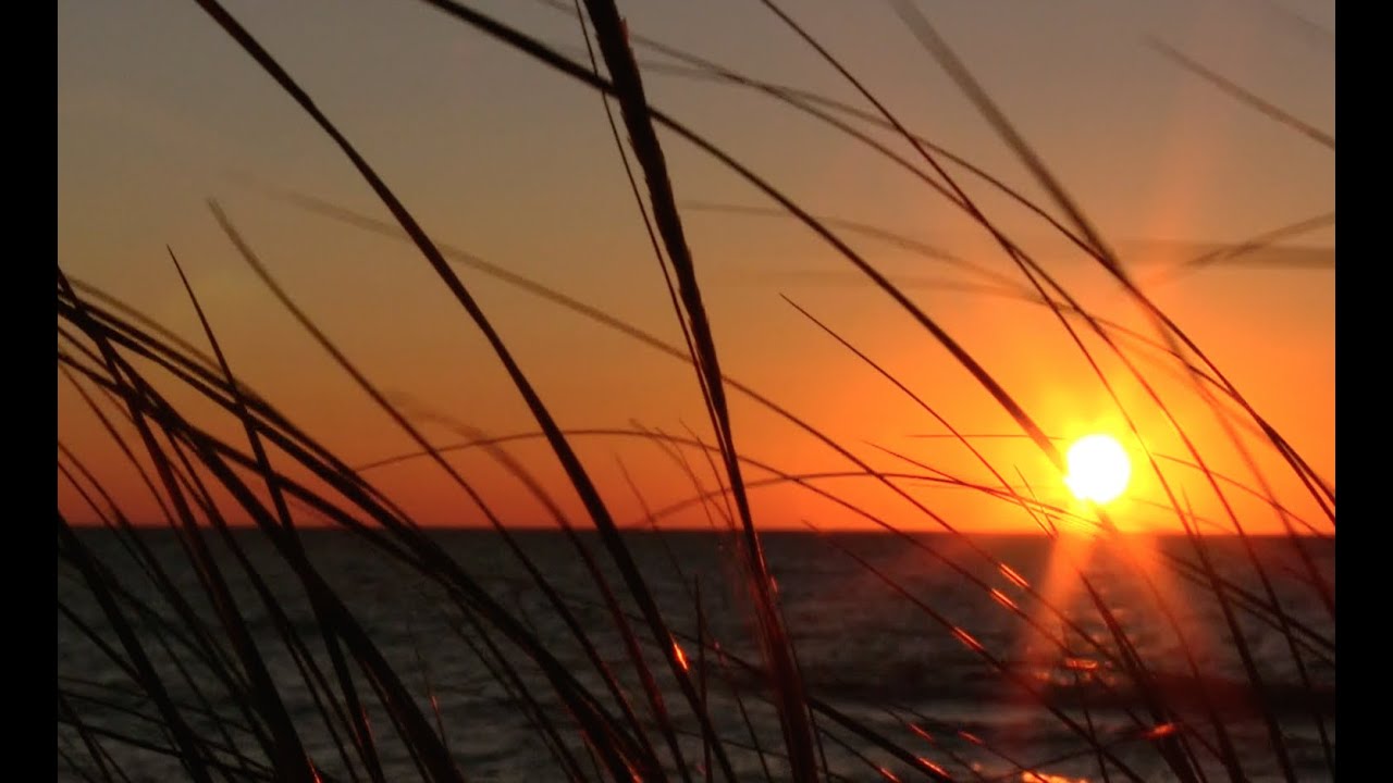 A sunset at Warren Dunes Beach - YouTube